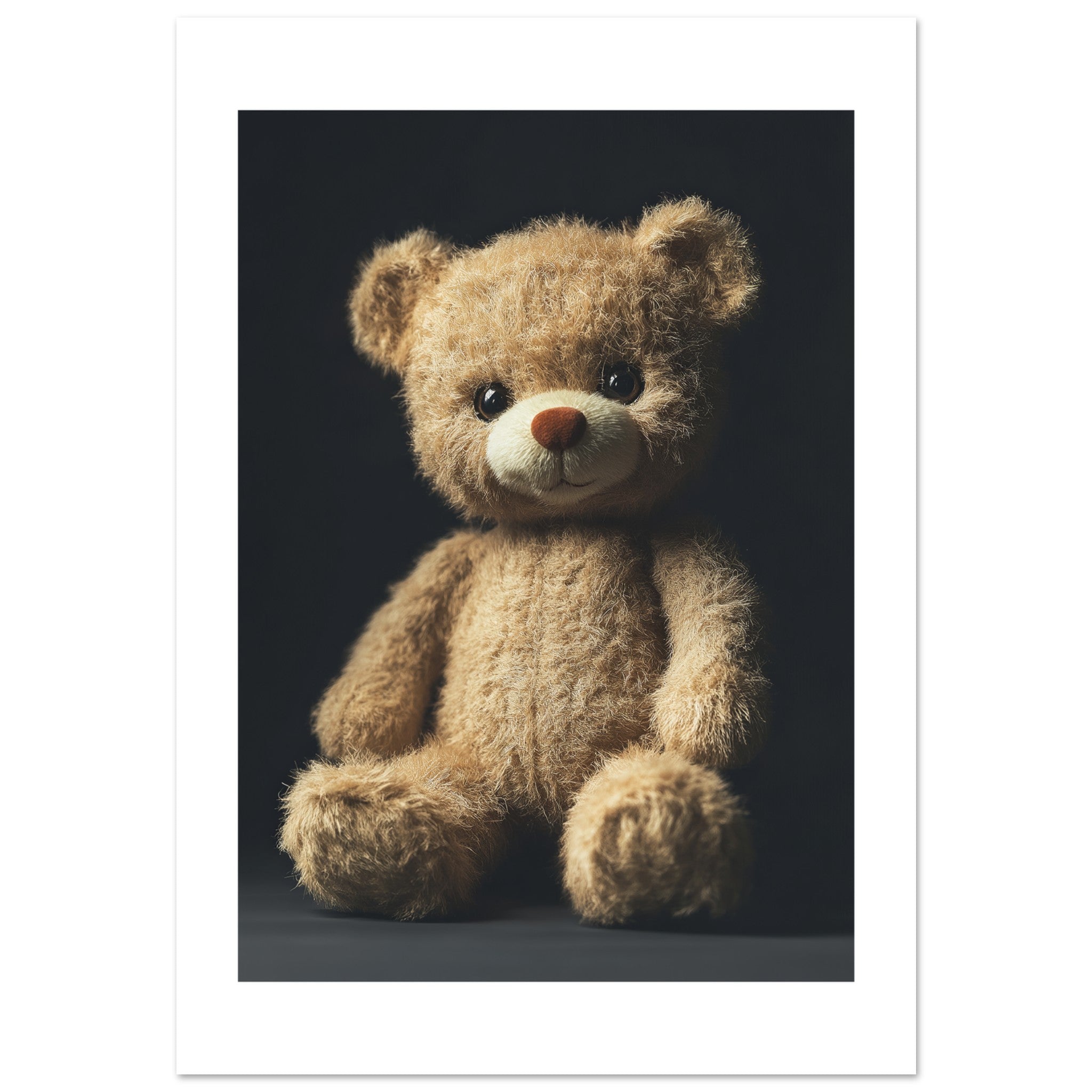 Charming Vintage Teddy Bear Poster for Kids' Decor – Posters One Hundred