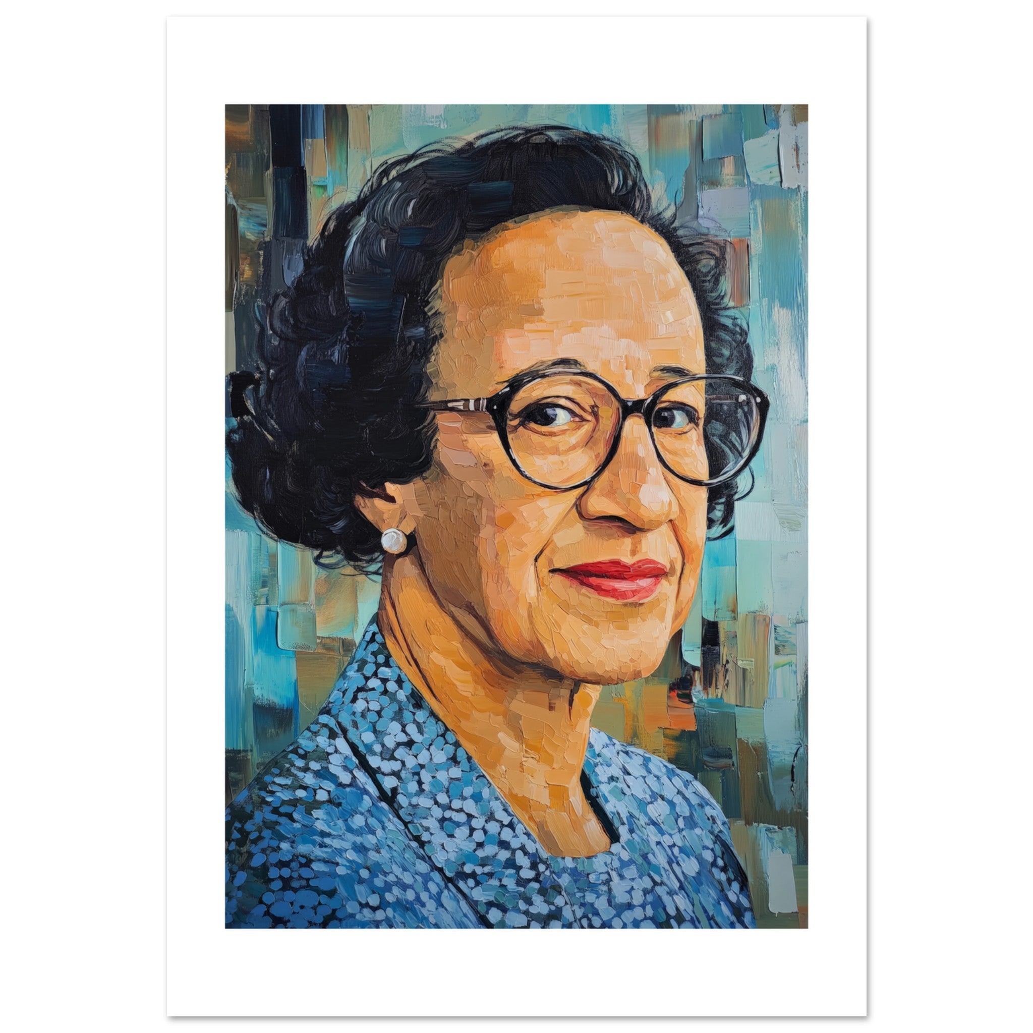Katherine Johnson Poster | Inspiring Wall Art Print – Posters One Hundred