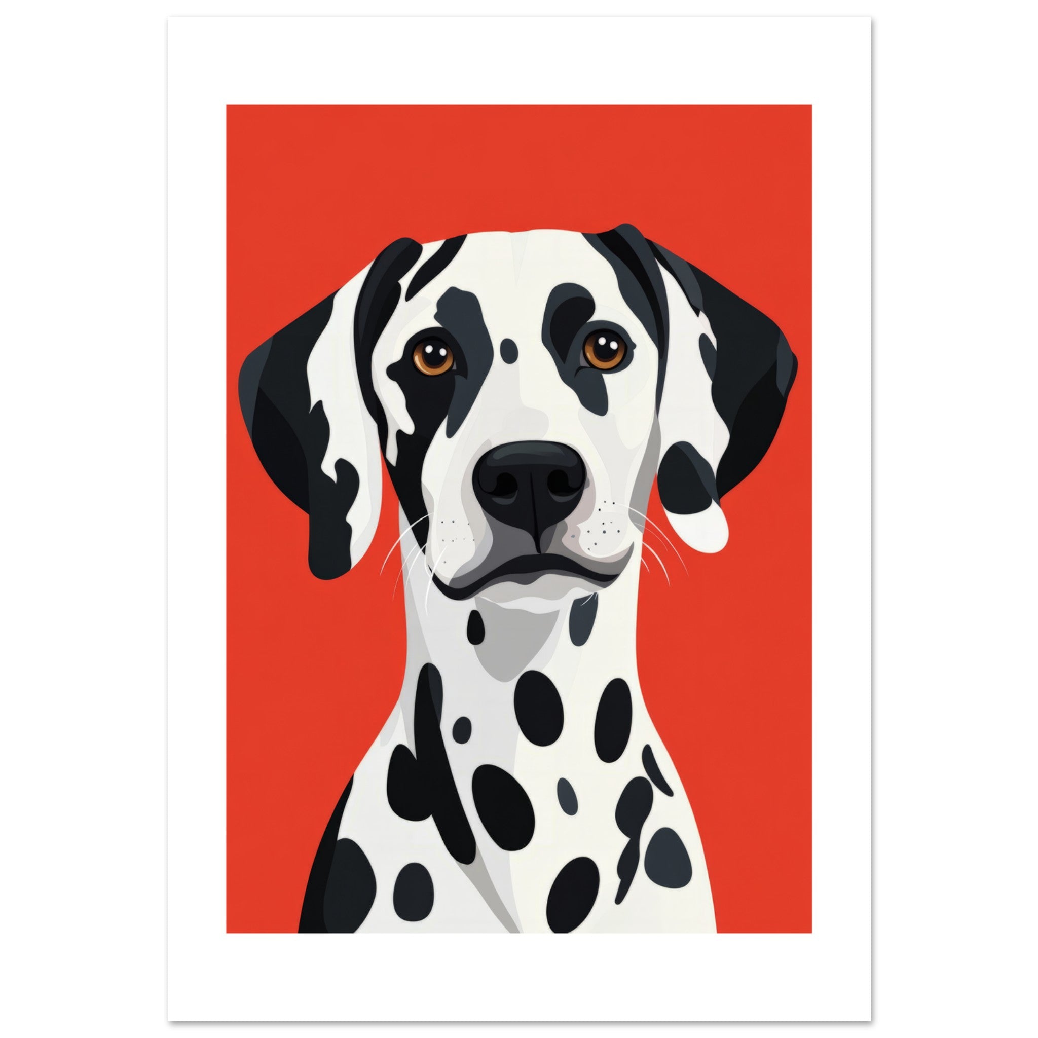 Charming Dalmatian Poster & Art Prints for Dog Lovers – Posters One Hundred