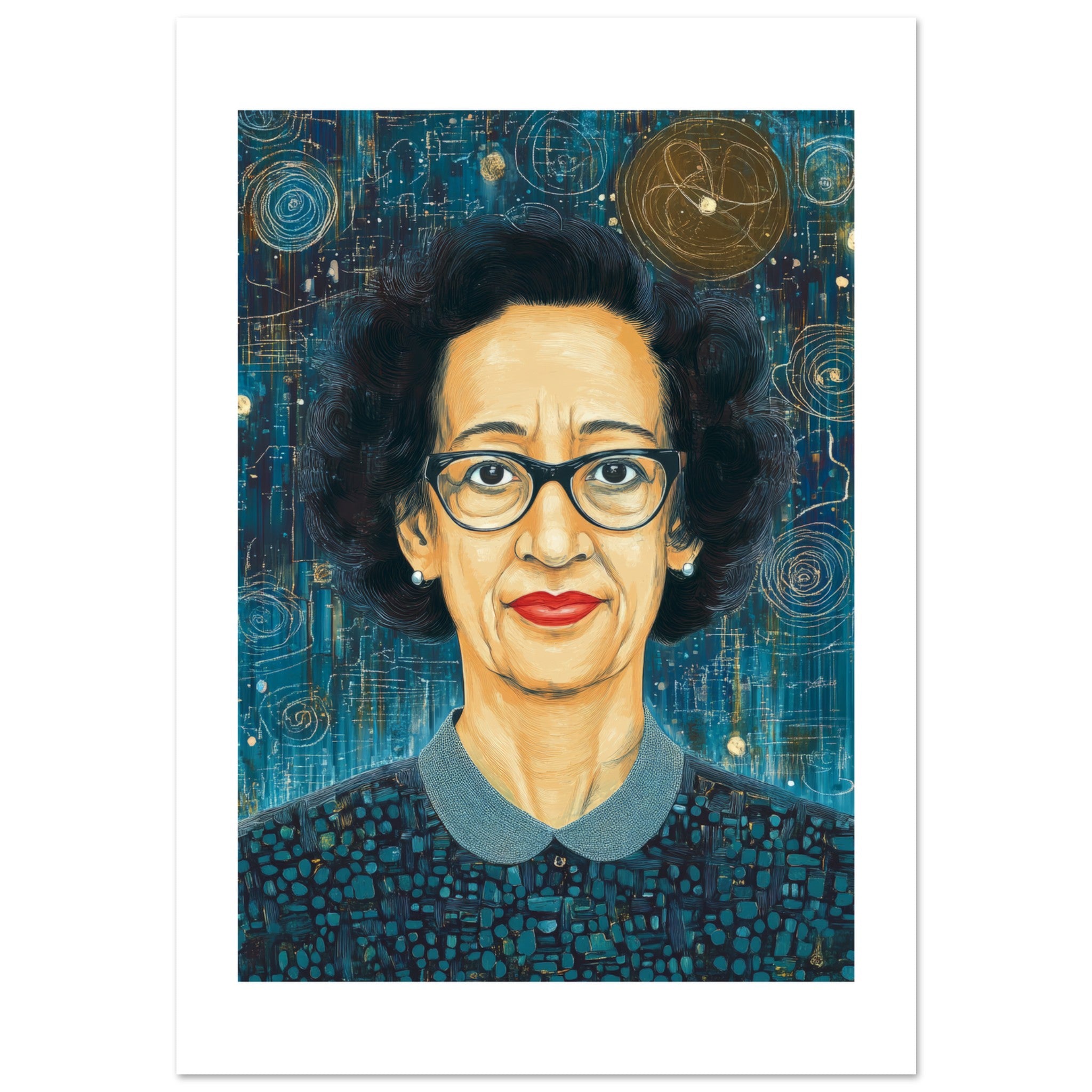 Katherine Johnson Poster Art Print: Inspire & Celebrate – Posters One ...