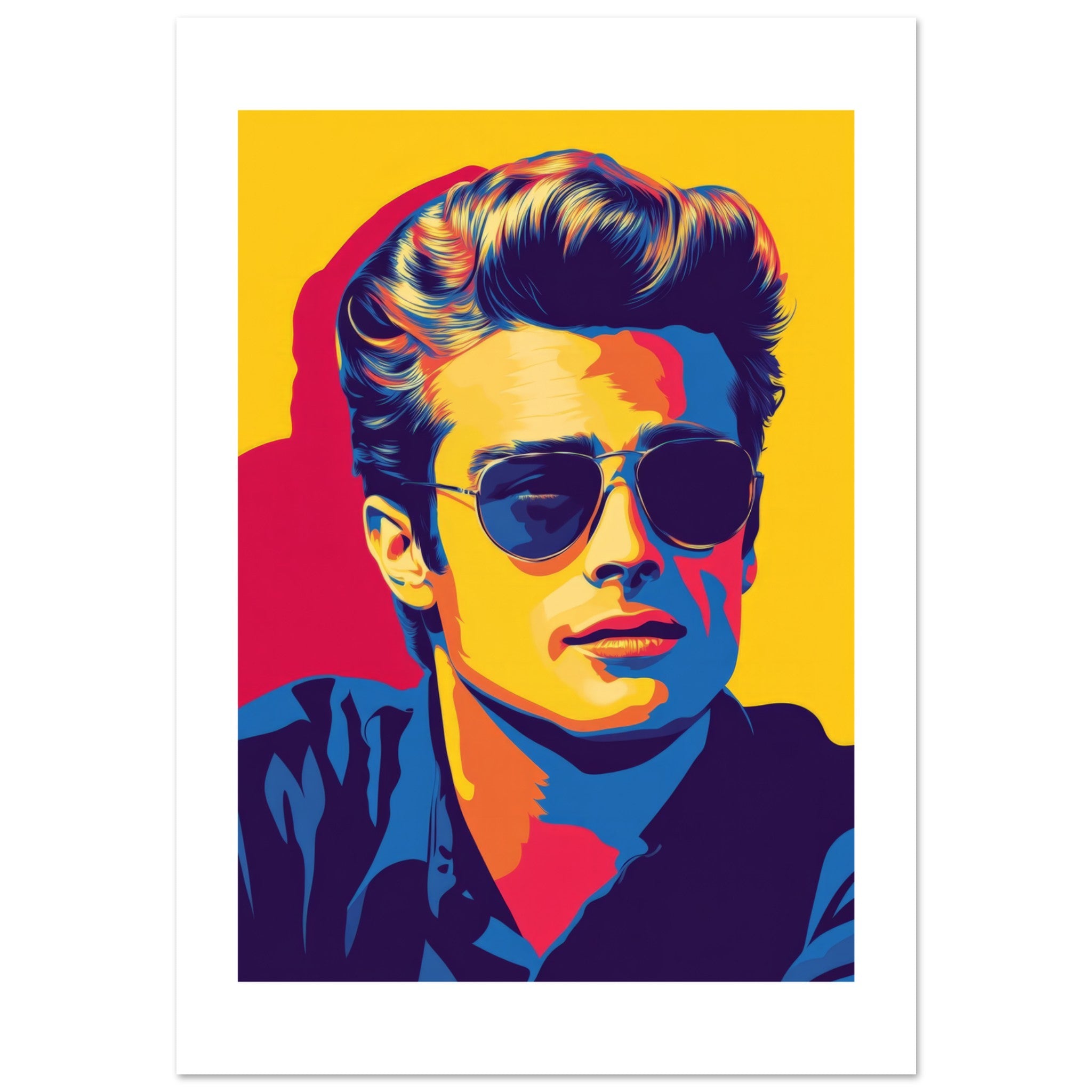 Captivating James Dean Poster Art Print for Your Space – Posters One ...