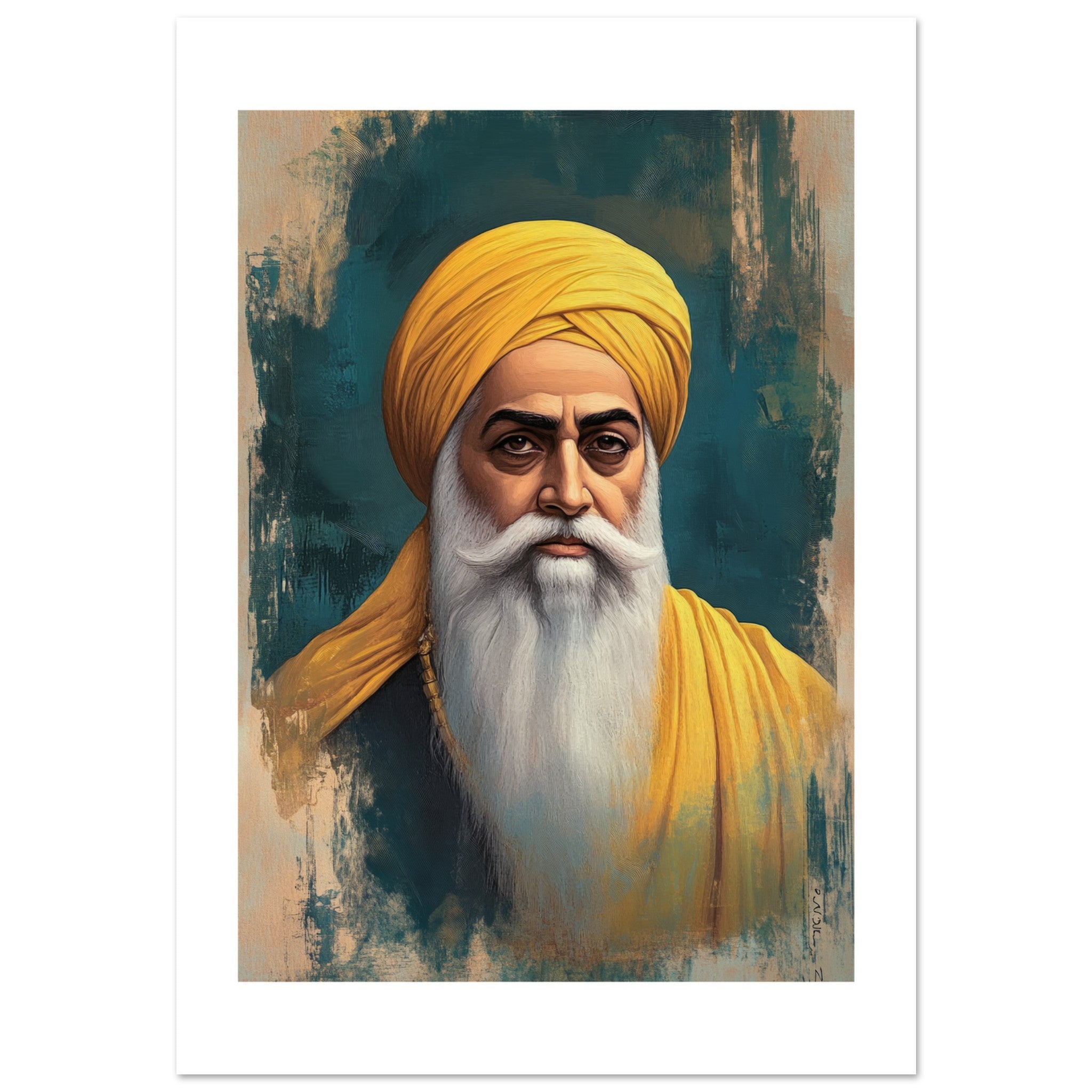 Stunning Guru Nanak Poster Art Print for Your Home – Posters One Hundred